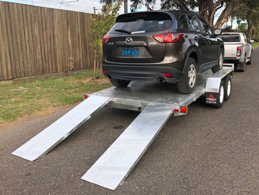 StoneGate Car Trailer For Sale in Brisbane Queensland Heavy Duty Car ...