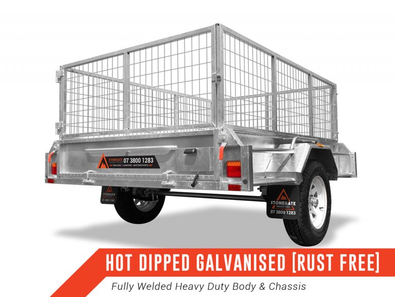 8x6 Single Axle Box Trailer For Sale in Brisbane & Gold Coast