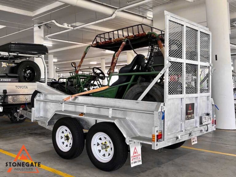 8x5 Tandem Box Trailer For Sale | Dual Axle | Heavy Duty | Stonegate ...