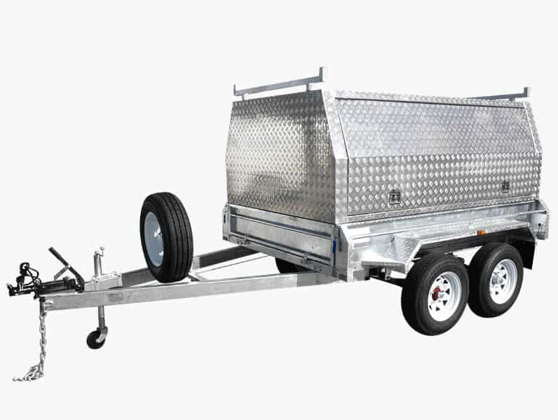 8x5 Tandem Tradesman Trailer (Aluminium Canopy) | Trailers | Stonegate ...