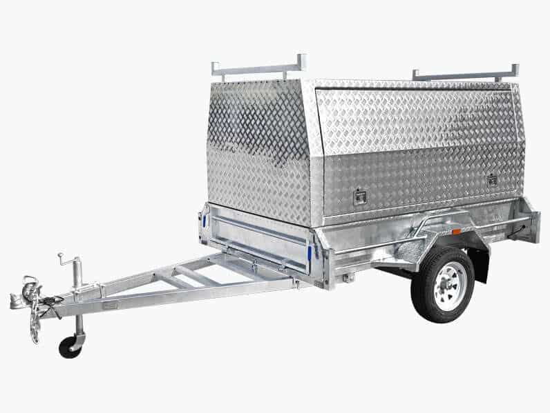 Tradesman Canopy Top Trailers Builders Trailer For Sale Brisbane Gold Coast