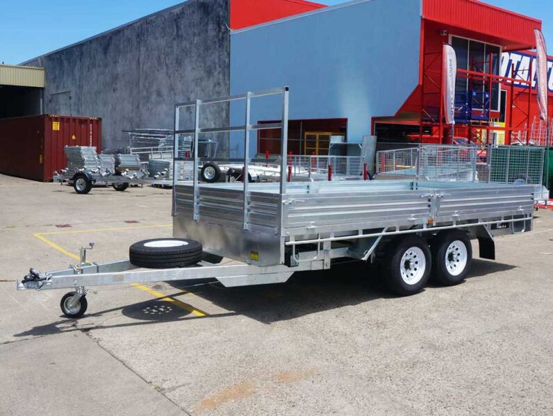 12x7 Flat Top/Bed Tandem Dual Axle Trailer For Sale Brisbane Qld ...