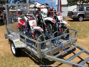 8x5 Motorcycle ATV Trailer For Sale in Brisbane Gold Coast Golf Cart ...