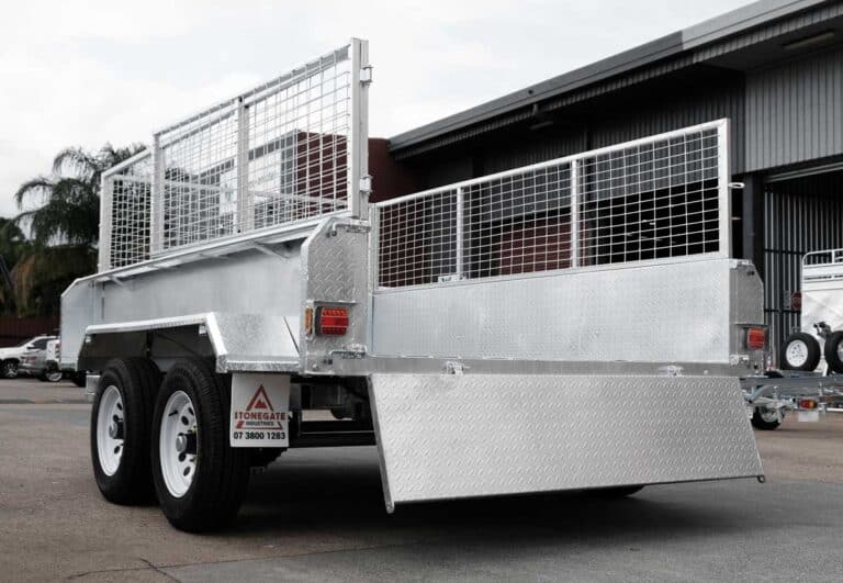 Galvanised 8x5 Hydraulic Tipper Trailer For Sale Brisbane Gold Coast