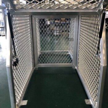 700mm Aluminium Full Mesh Dog Box For Sale Brisbane | Stonegate Industries