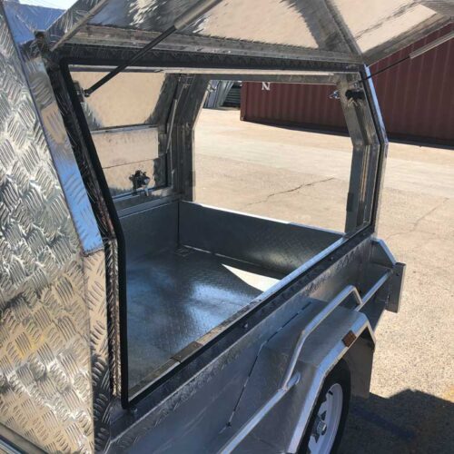 7x4 Tradesman / Builder Canopy Top Trailer | Stonegate Industries