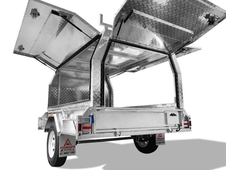 8x6 Tradesman Trailer (Aluminium Canopy) | Trailers | Stonegate Industries