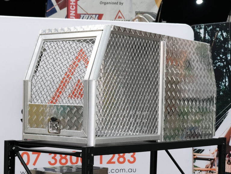 New Aluminium Ute Half Dog Box Toolbox | Stonegate Industries