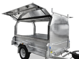 8x5 Heavy Duty Builders Trailer Tradesman Trailer Brisbane Queensland