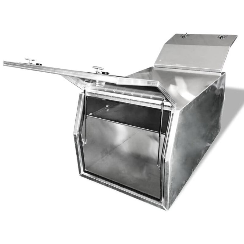 C2 Flat Plate Aluminium Cross Deck Ute Canopy Toolbox | Stonegate ...