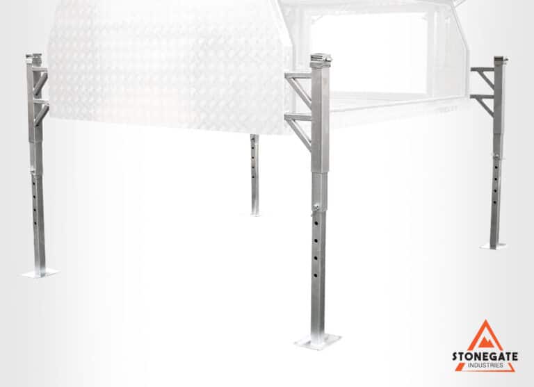 Industrial Grade Canopy Jack Off Legs | Ute Canopy For Sale