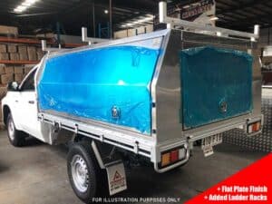 1650mm Shortened Dual Cab Ute Canopy | Industrial Grade | Builders ...