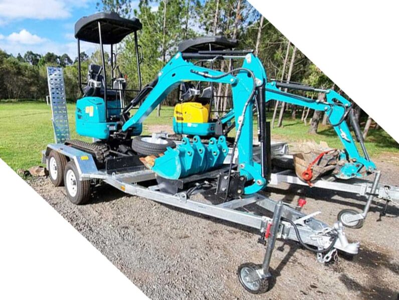 Mini Excavator Trailers For Sale Brisbane | Stonegate Industries