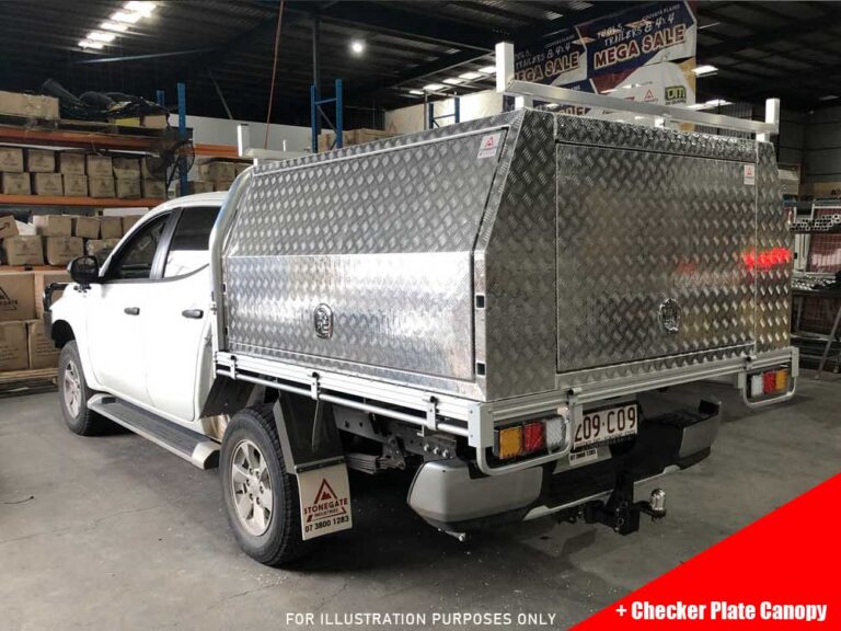 Dual Cab Aluminium Ute Tray For Sale (1800mm x 1800mm) | Stonegate ...