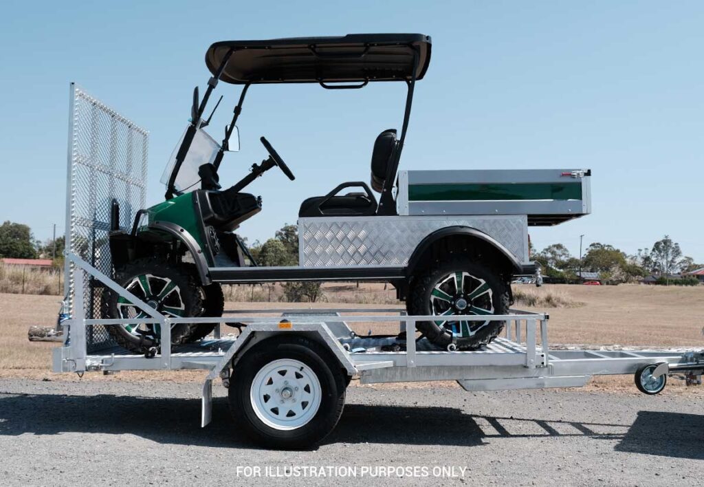 9x5 UTV ATV Buggy Mower Motorcycle Tipper Trailer For Sale