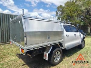 1650mm Shortened Dual Cab Ute Canopy | Industrial Grade | Builders ...