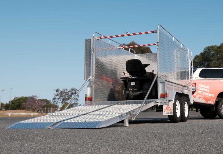 8x5 Gardening Landscaping Lawn Mower Trailer