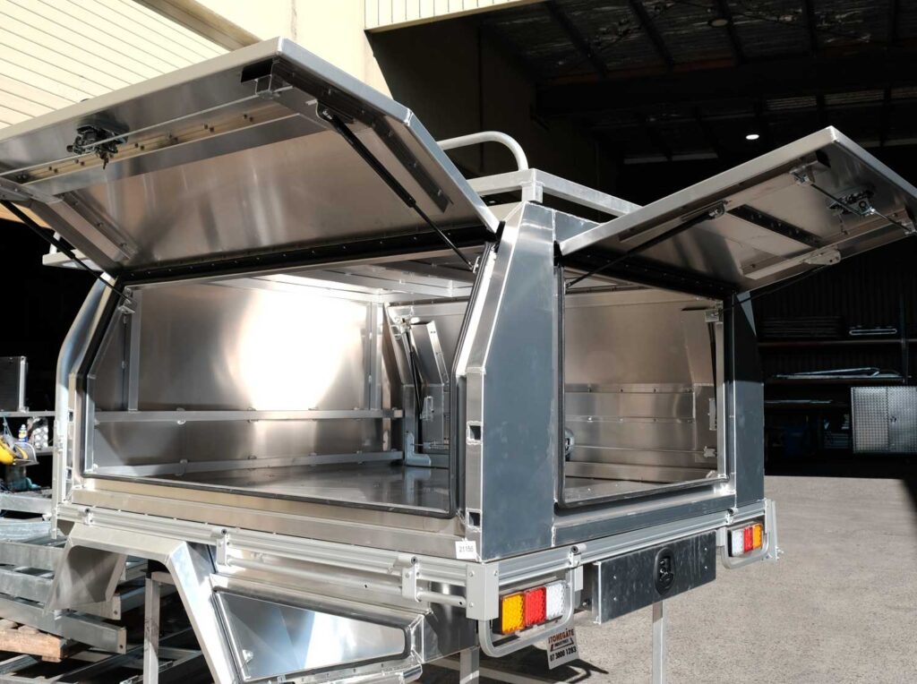 Tradie Elite Dual Cab Ute Tray & Canopy Combo Package