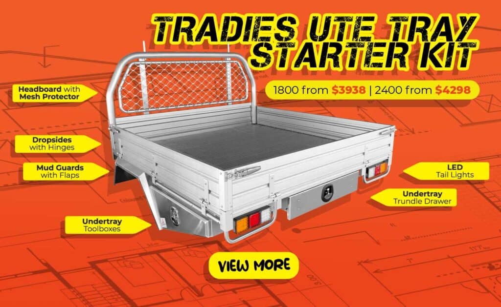 Tradies Tray Starter Kit For Aussie Builders. Boost your vehicle's ...