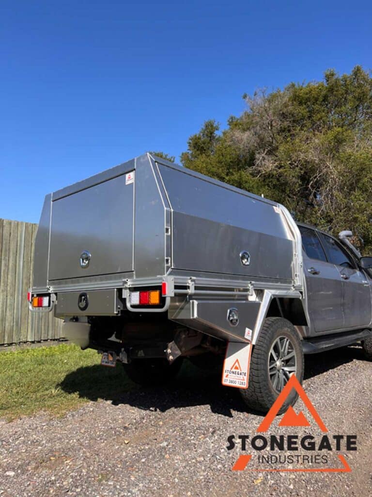 1650mm Shortened Dual Cab Ute Canopy | Industrial Grade | Builders ...