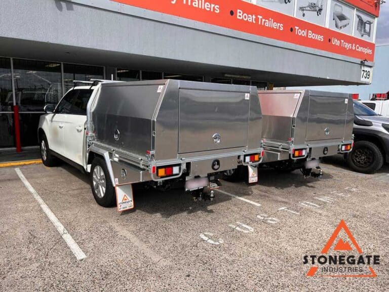 1650mm Shortened Dual Cab Ute Canopy | Industrial Grade | Builders ...