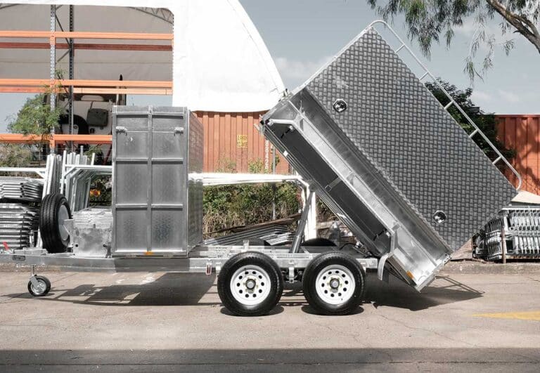 Gardening Trailers Brisbane Landscaping Lawn Mower Tipper Trailer