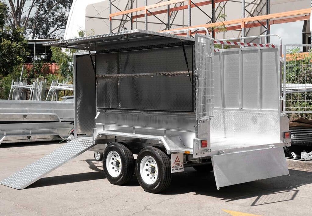 Gardening Trailers Brisbane Landscaping Lawn Mower Tipper Trailer