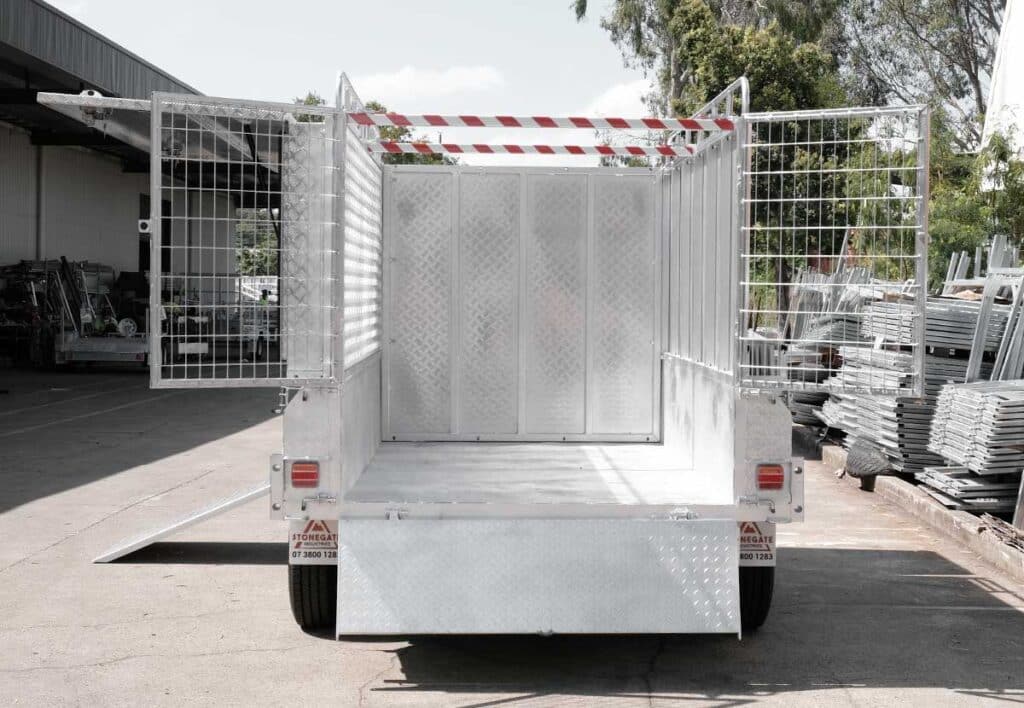 Gardening Trailers Brisbane Landscaping Lawn Mower Tipper Trailer