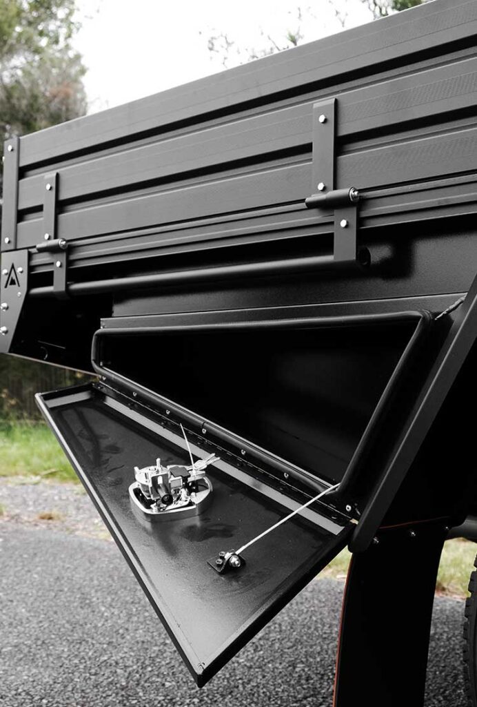 Black Powder-Coated Extra Cab Ute Tray Brisbane | Tailored for Aussie ...