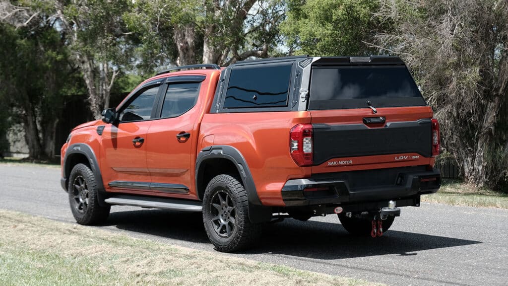 LDV T60 Tub Canopy for Sale. Rigex Premium Ute Canopy. Stonegate Industries